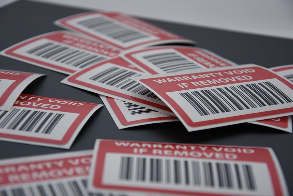 Stickers :: Security Stickers :: Security Stickers - Edgestickers.com